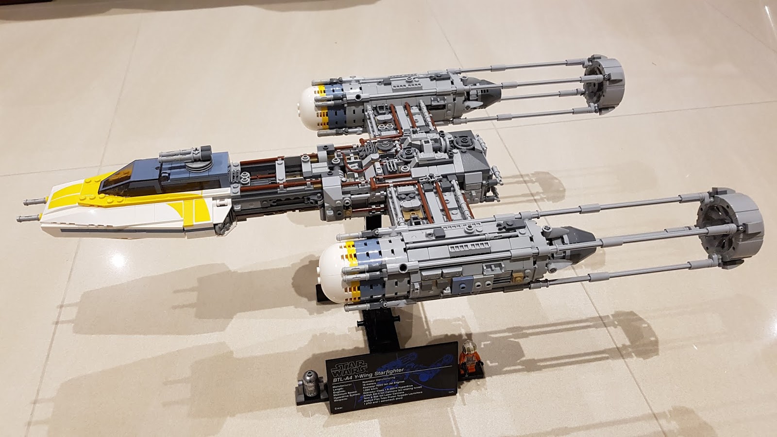 Kool Kollectibles: Lego 75181 Star Wars Ultimate Collector Series Y-Wing