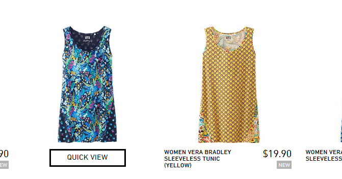 OhMyVera! A blog about all things Vera Bradley: Vera Bradley and UNIQLO ...