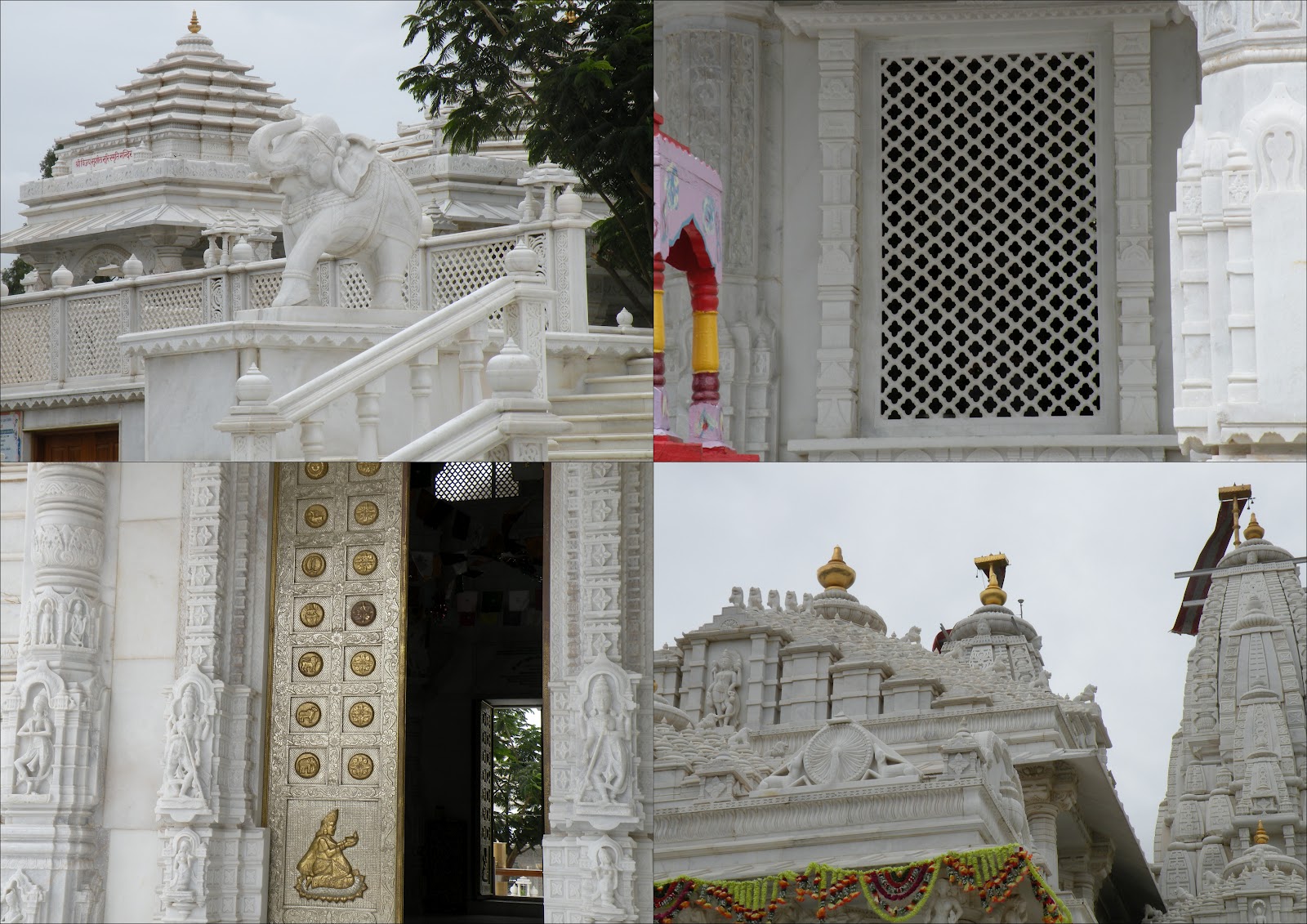 the beautiful Parshwa Sushil Dham - never mind