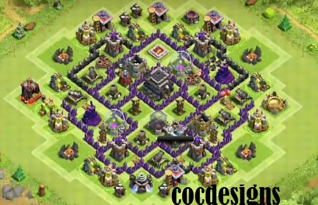 Town Hall 7 Farming Base Layout with Town Hall Inside: December Update ...