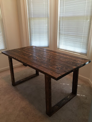 Drew Danielle Design: Handmade Dining Table
