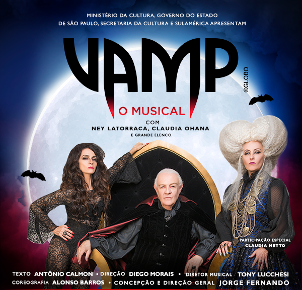 Após sucesso no Rio de Janeiro, "Vamp- O Musical" chega a São Paulo