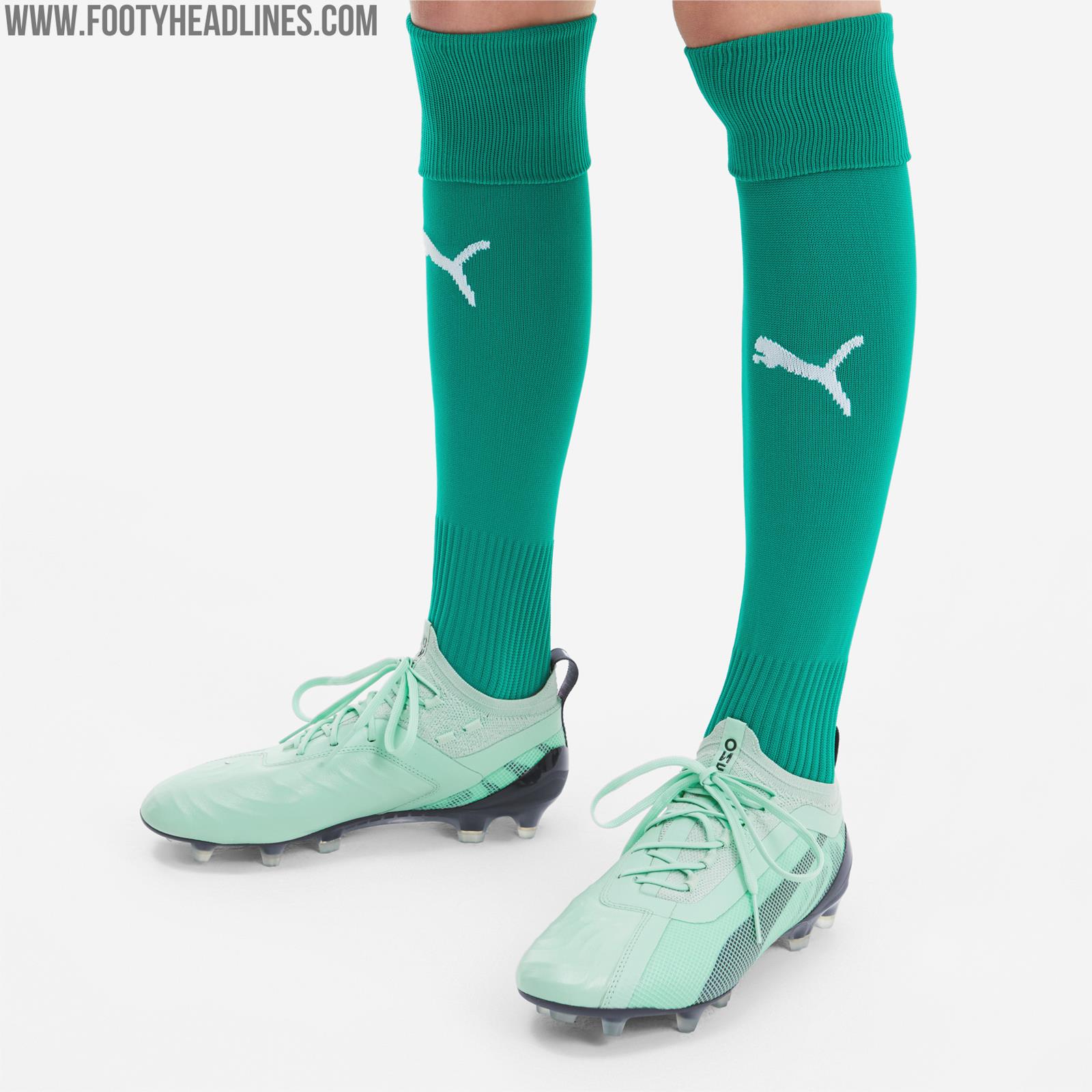 Puma ONE 20 2020 Women's Boots Released - Mist Green & High Rise-Denim ...
