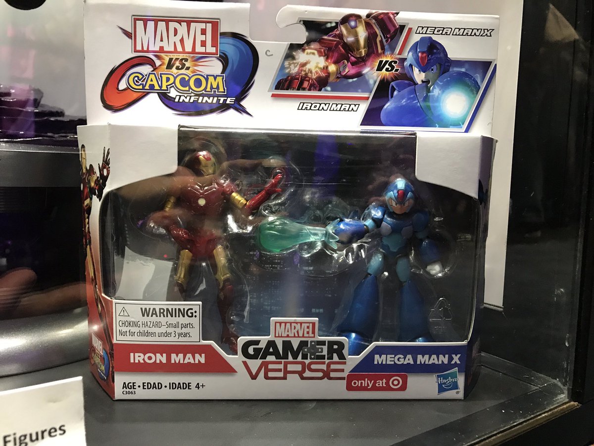 Rockman Corner: Mega Man X & Iron Man Marvel vs. Capcom Infinite 2-Pack ...