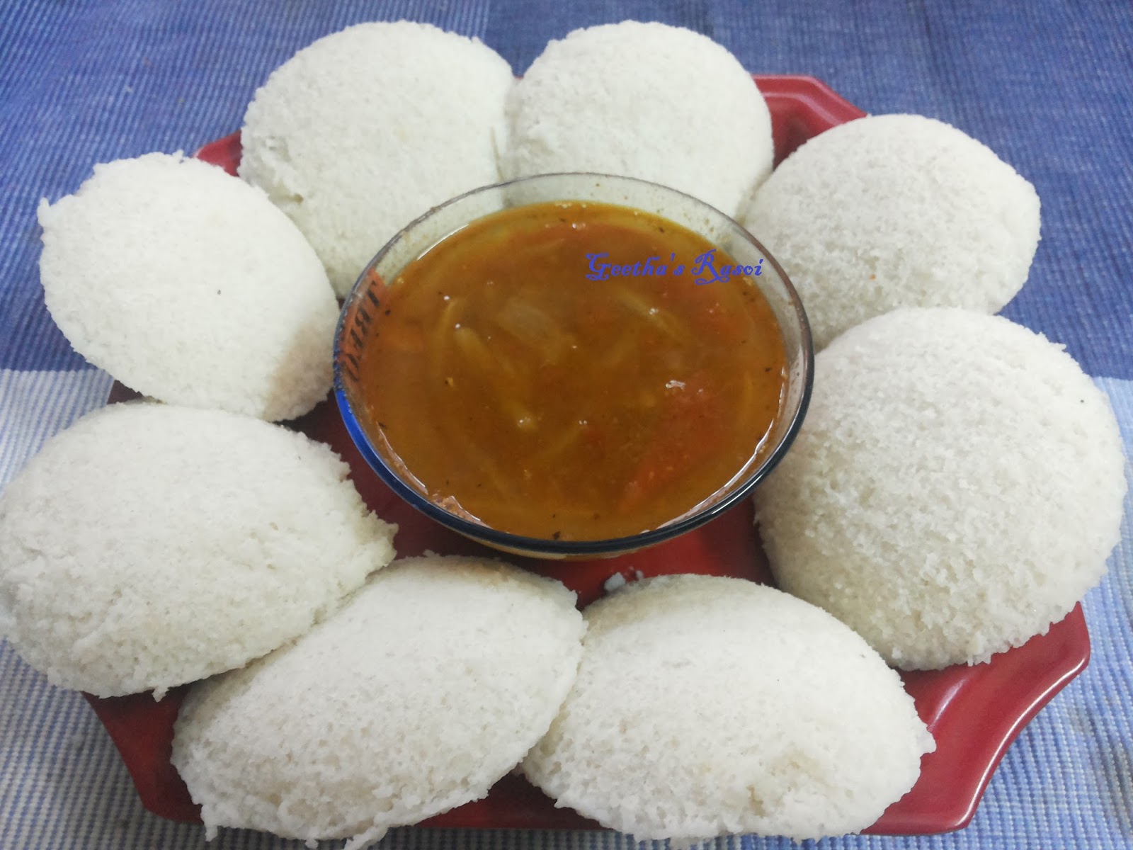 Geetha's Rasoi...: POVA IDLY (beaten rice/avil Idly)