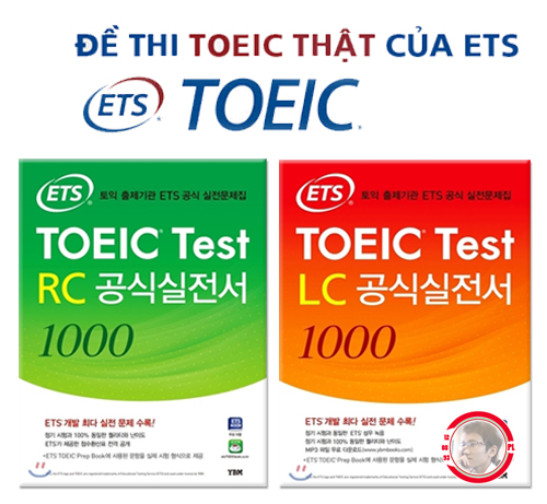 ETS Toeic Test 1000 RC + LC 2 cuốn - Phiên bản 10 Tests 2015
