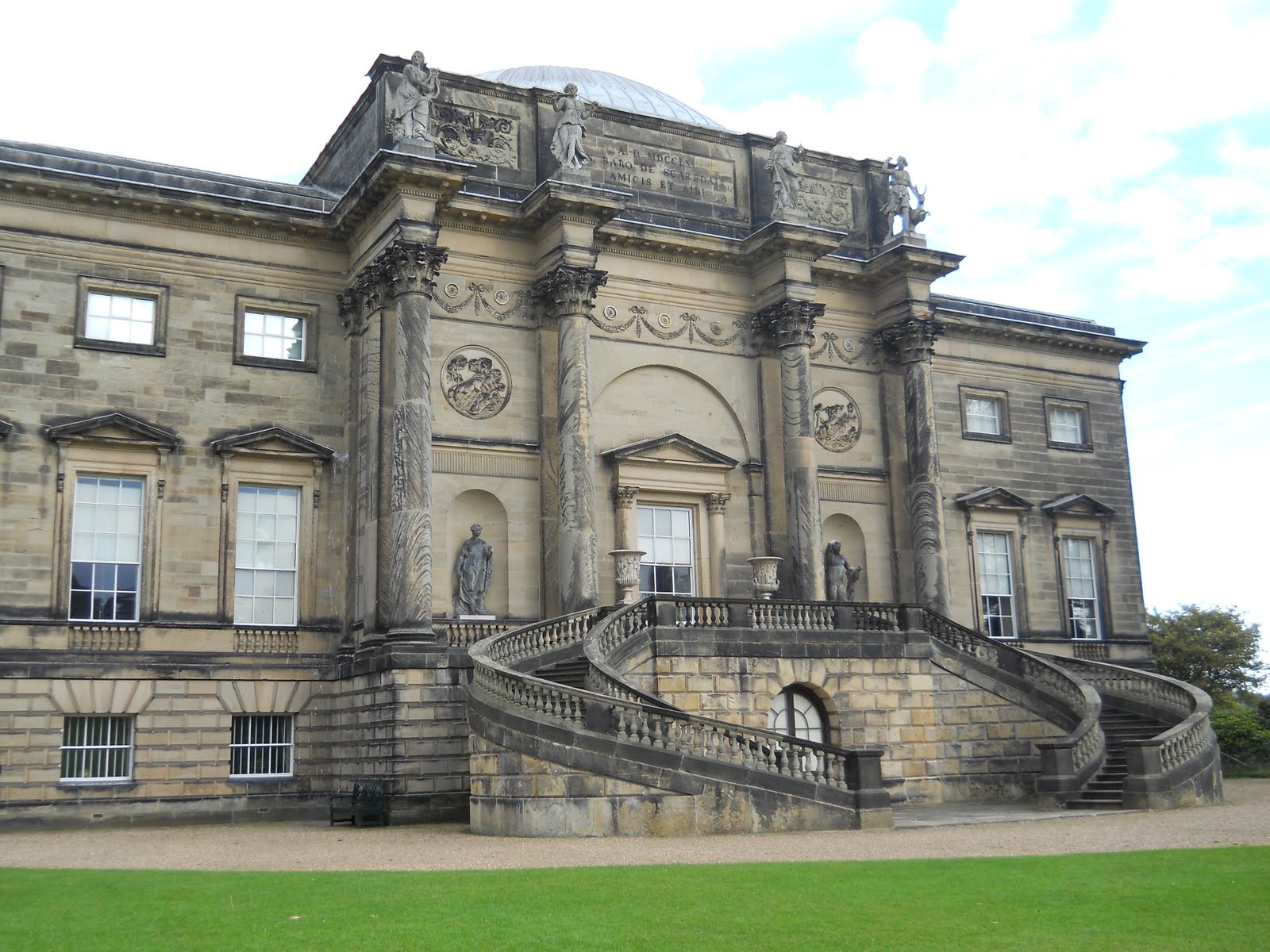Heart Shaped: Kedleston Hall