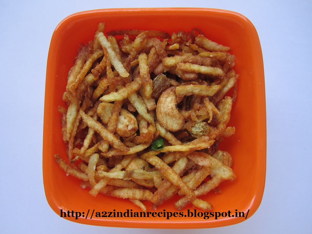 a2zindianrecipes: Batata Chivda / Farali Chivda