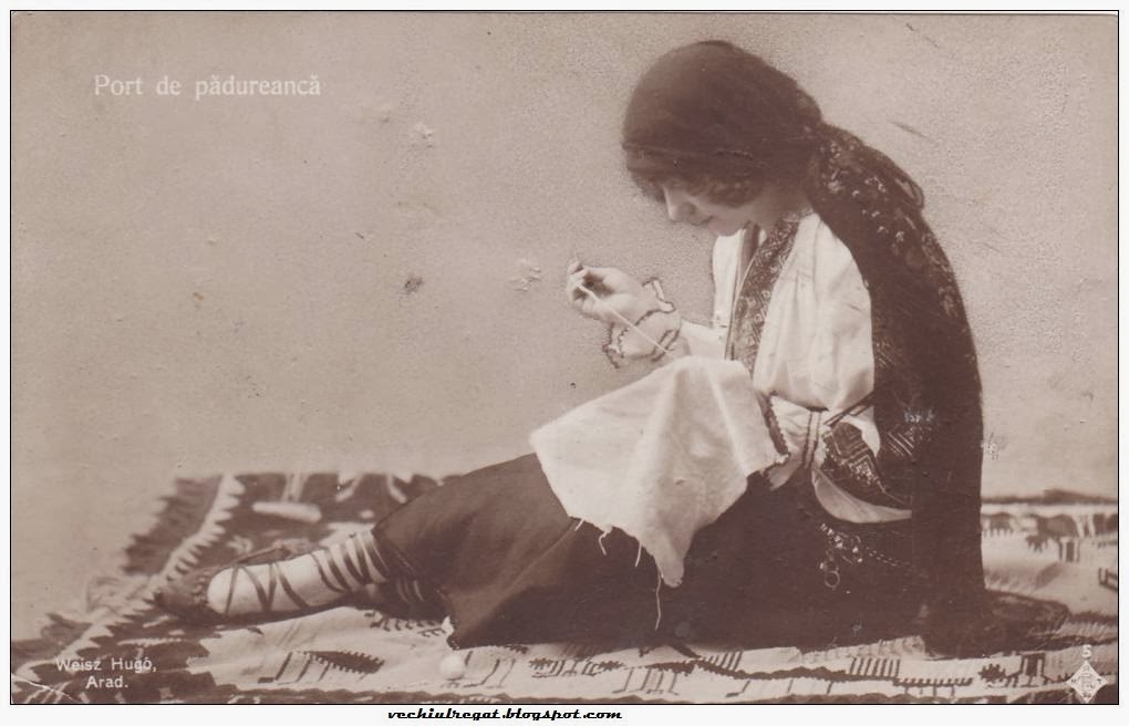 Amintiri din Vechiul Regat: Port popular de padureanca