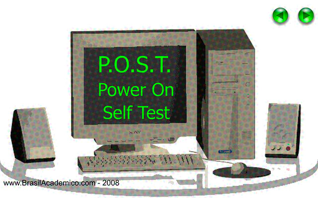 P.O.S.T. - Power On Self Test (interativo)