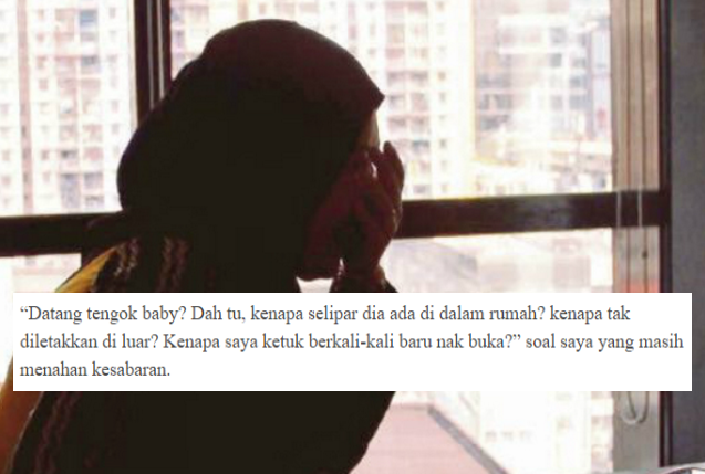 Abang Buat Apa Tu Kenapa Saya Ketuk Berkali Kali Baru Nak Buka