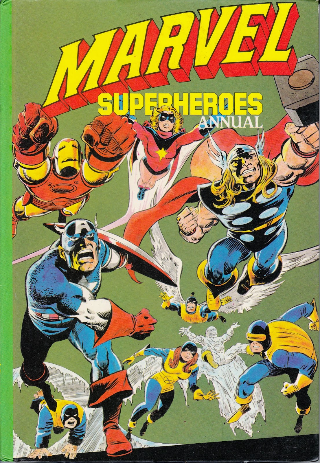 STARLOGGED - GEEK MEDIA AGAIN: 1980: MARVEL SUPERHEROES ANNUAL (Marvel UK)