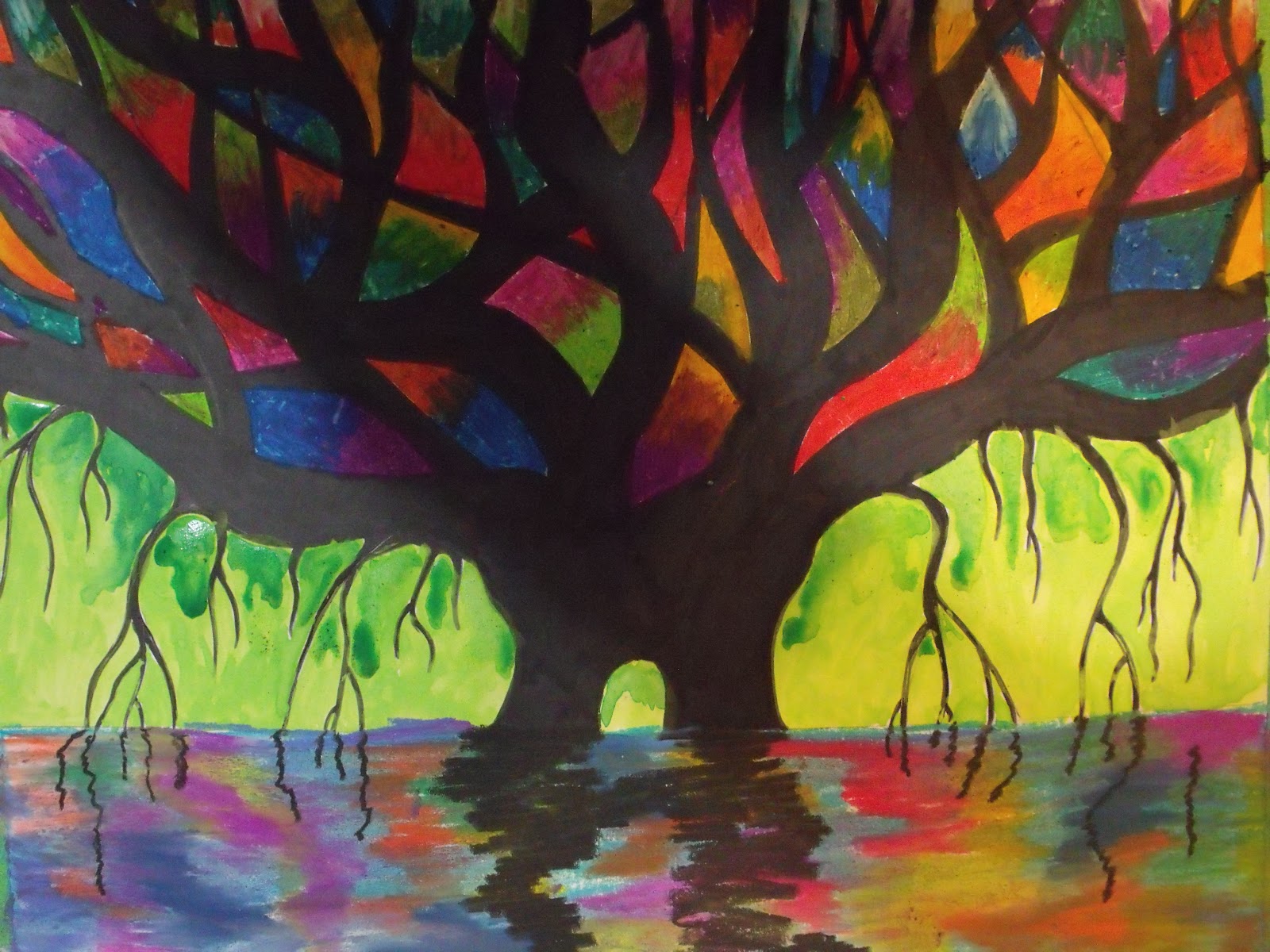 Art for Life 4 kids: Banyan tree.