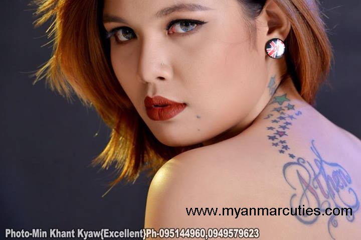 Aye Thin Cho Swe Hot Tattoos - Myanmar Life