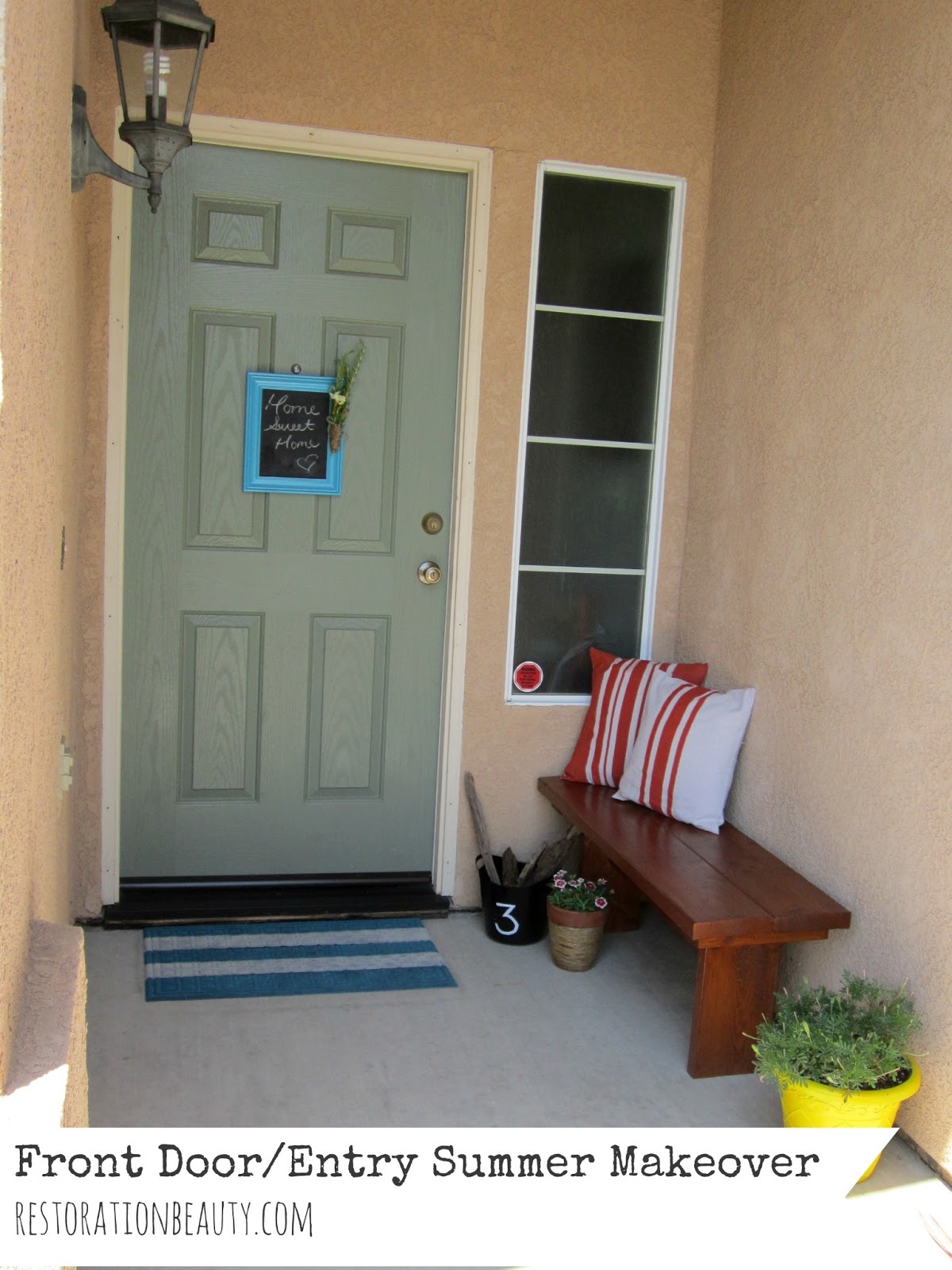 The Vintage Barn: Summer Spruce Up...Front Doors & Entryways!!