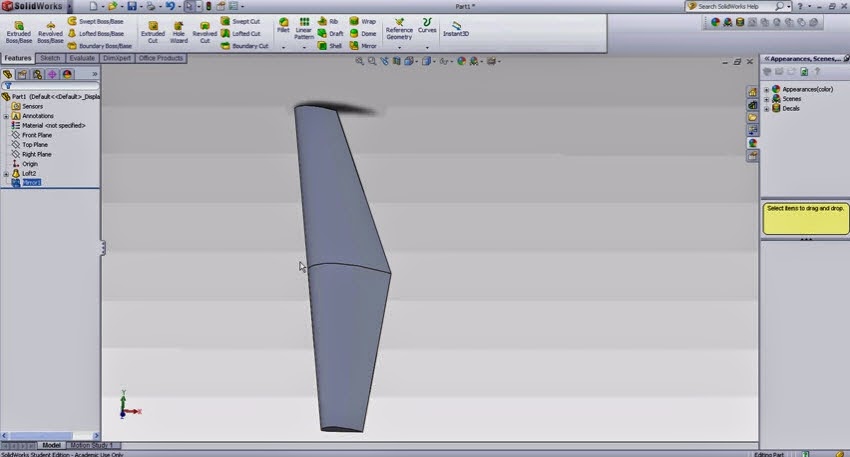 Create airfoil in solidworks with file - makerzoom