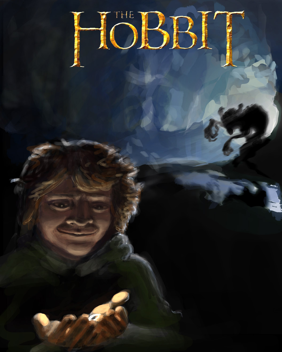 Designing a book cover ~ The Hobbit | Raquel Martinez Designs
