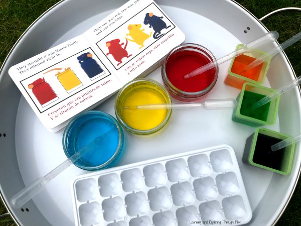 Learning and Exploring Through Play: Mouse Paint Colour Mixing