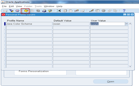 Oracle Apps Free Learning Course : How to Change Window Colour of ...