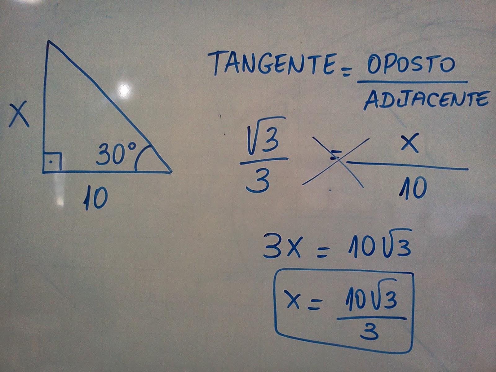-E0365 - EXERCÍCIO DE RAZÕES TRIGONOMÉTRICAS: TANGENTE ~ matematicarlos