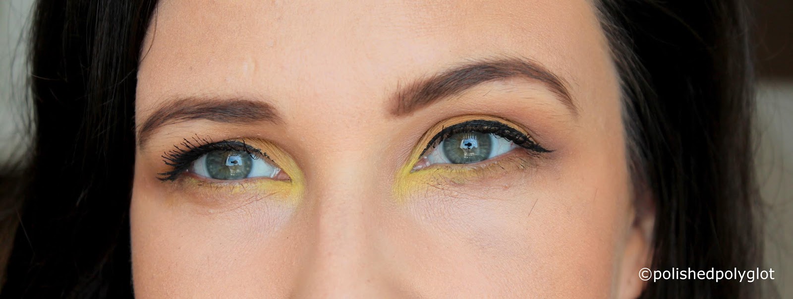 Makeup │ Summer Look in Ochre, Orange and Bright Yellow [Monday Shadow ...