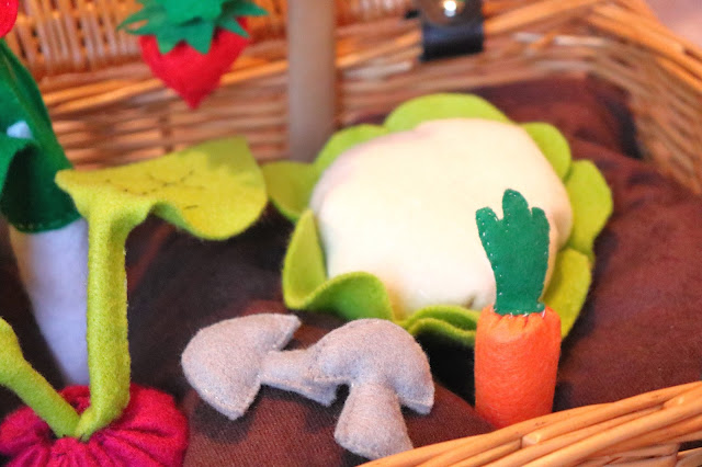 CRAFT: Felt Vegetable Garden | Treasure Every Moment
