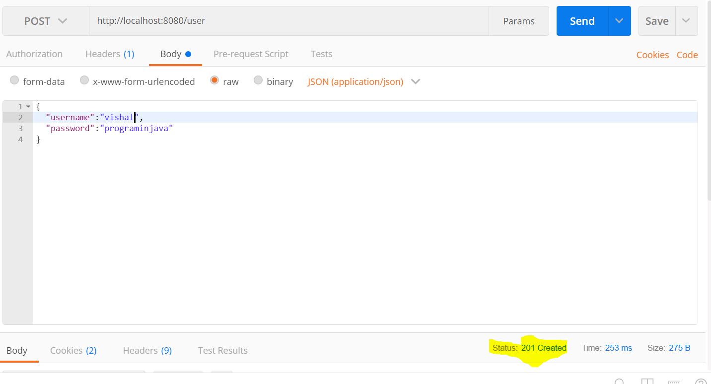 Password Encoding In Spring Security Using Spring Boot And Jpa ~ Program In Java Java Examples