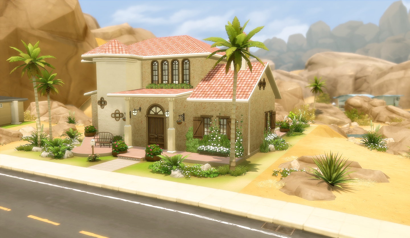House 48 - Oasis Springs - The Sims 4 - Via Sims
