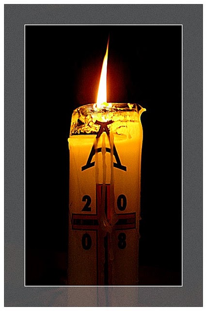 Bonfire of the Vanities: Burning up the Easter Candle