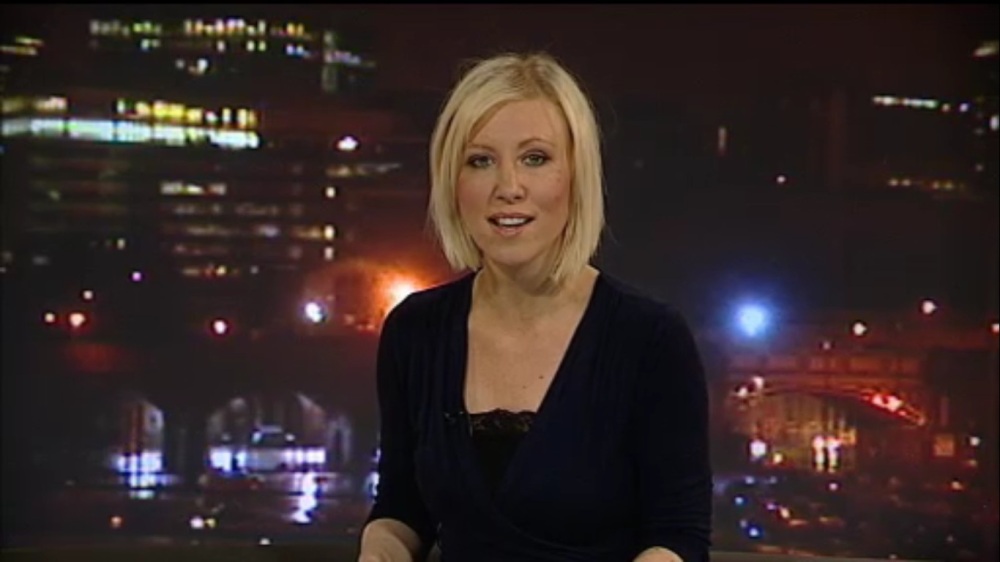 UK Regional News Caps: Mel Barham - ITV Granada News