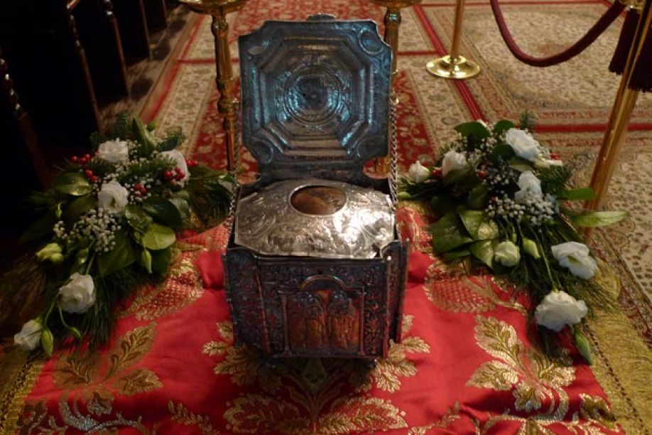 Αργολικός Ποιμήν: Η ΑΓΙΑ ΚΑΡΑ ΤΟΥ ΑΓΙΟΥ ΙΓΝΑΤΙΟΥ ΣΤΟ ΙΕΡΟ ΠΡΟΣΚΥΝΗΜΑ ...