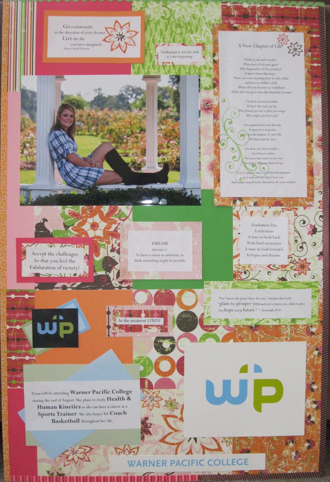 Moments Unforgotten: Graduation Party Memory Board