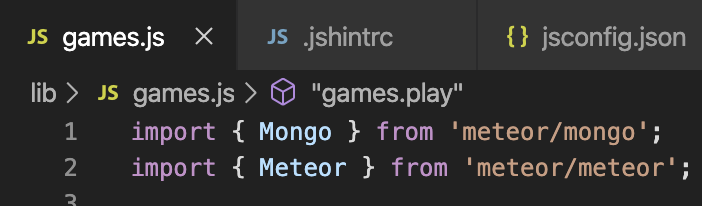 How To Meteor Vscode Esversion 6 Jslint Error