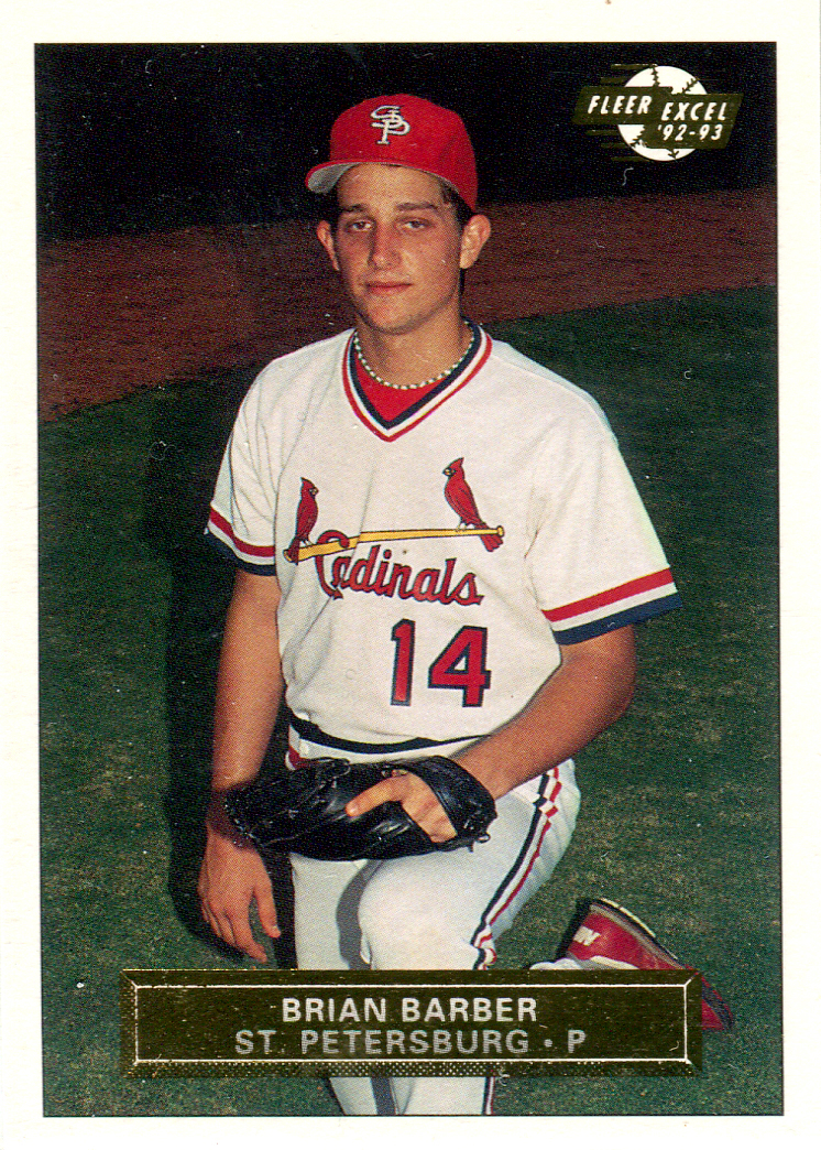 Junk Wax Prospector - Brian Barber - St. Louis Cardnials