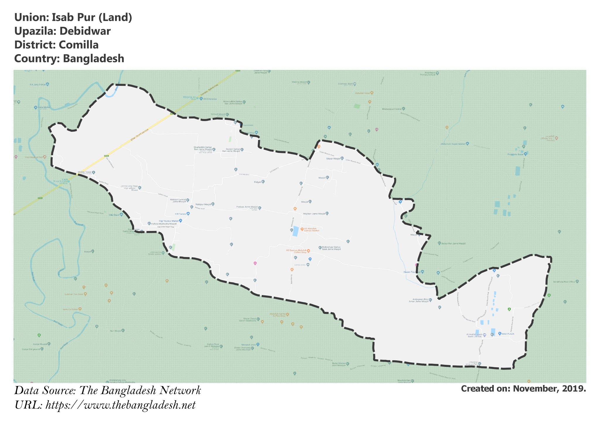 Isab Pur Union, Comilla