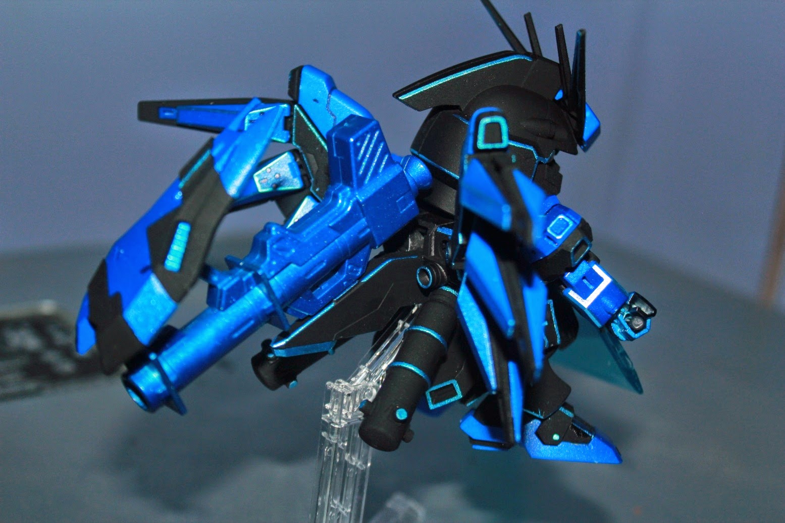 GUNDAM GUY: GUNDAM GUY: READERS FEATURE GUNPLA BUILD - SD Dark Hi Nu ...