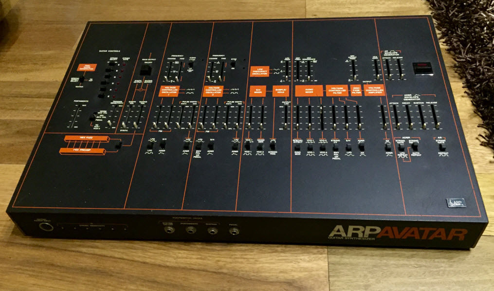 MATRIXSYNTH: Arp Avatar Synthetizer with original pickup SN 2223 0686
