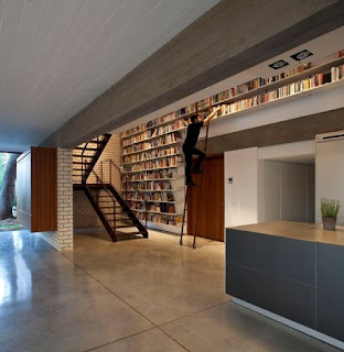 Emerald + Aubergine: Mezzanine Libraries - A lofty idea!