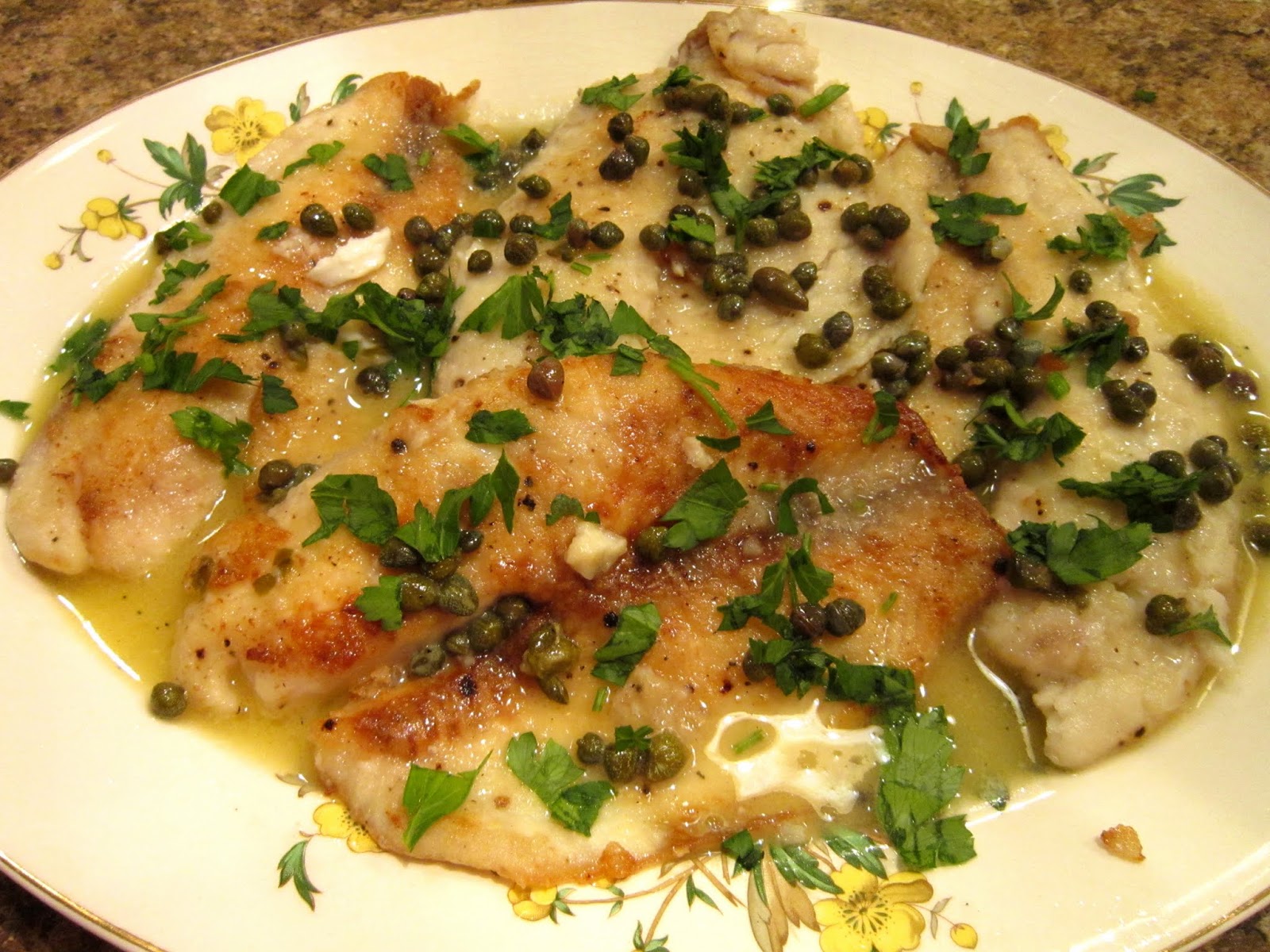 The Italian Next Door: Fish Piccata