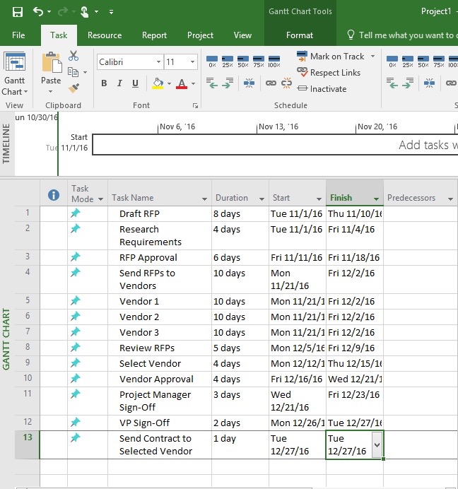 How To Create A Task List In MS Project Ms Project How To Create A Task List In MS Project Ms Project
