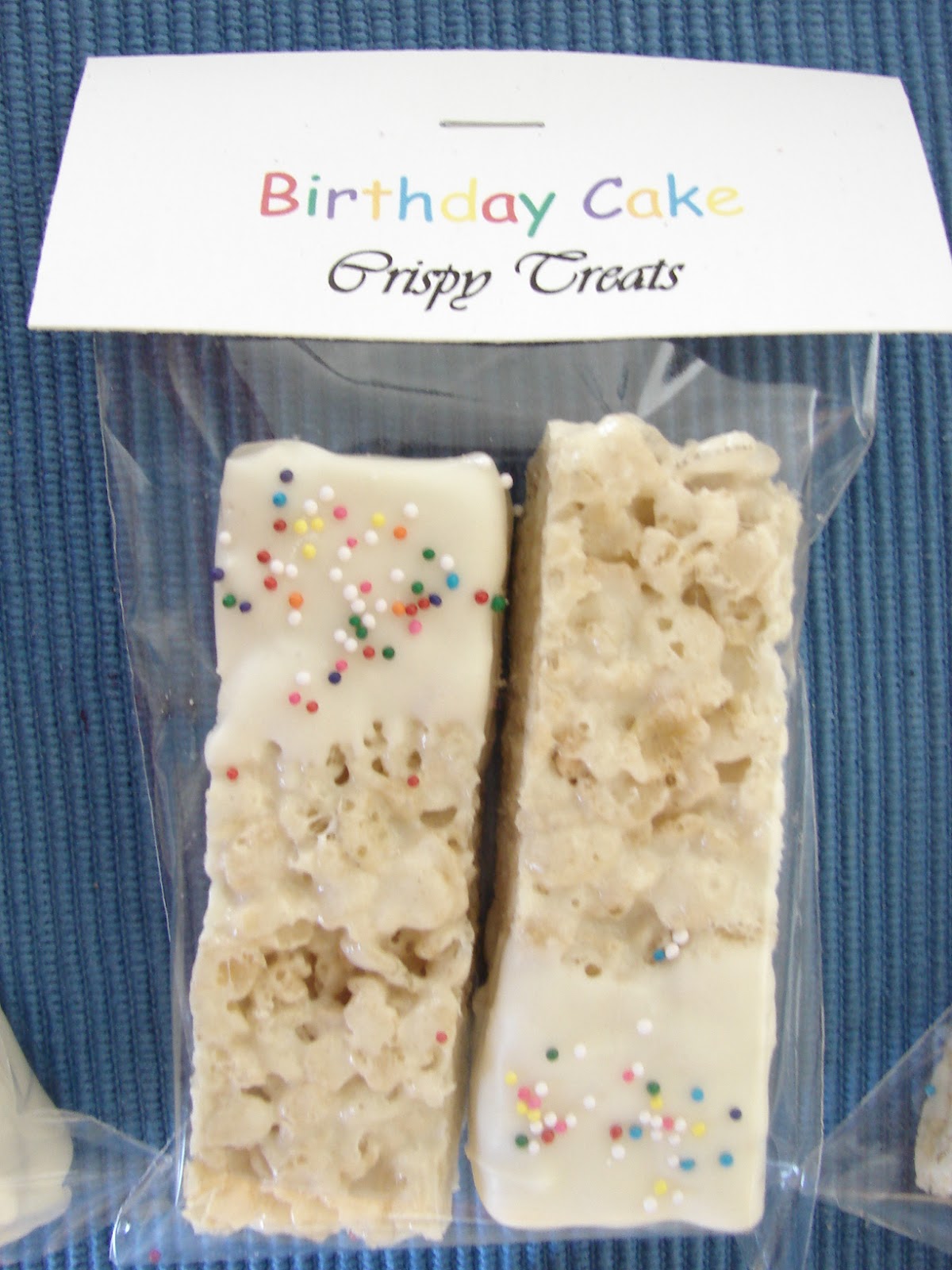 The Royal Cook: Birthday Cake Crispy Treats