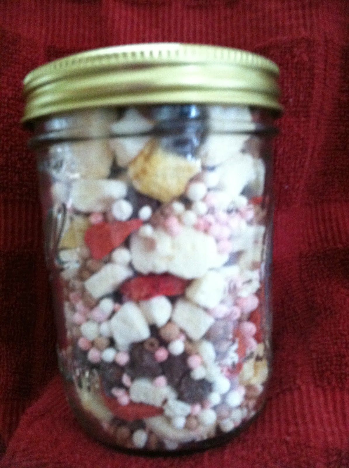 Kay's Kaleidoscope: Banana Split Snack Mix