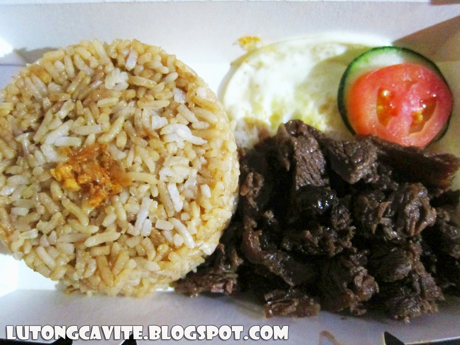 Lutong Cavite : iTAPSINATHIS 's Spicy Tapsilog