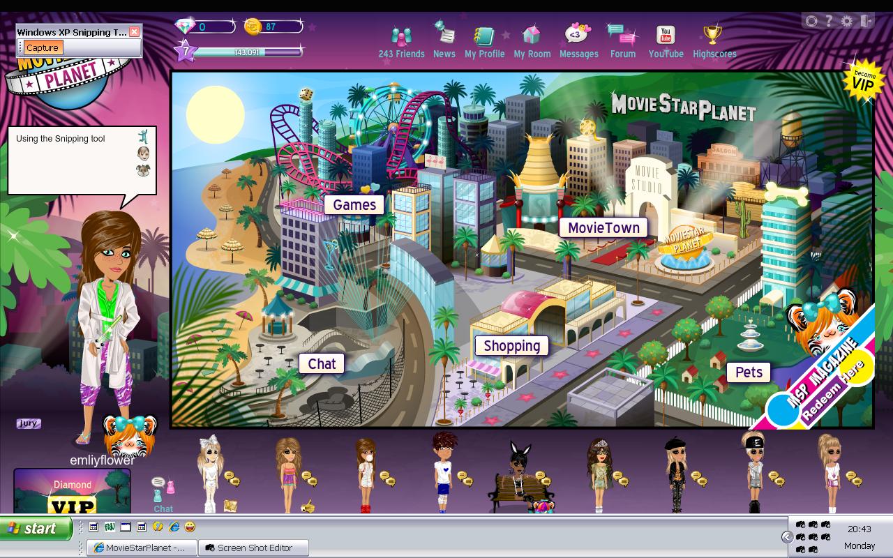 Emliyflower msp: my account on moviestarplanet