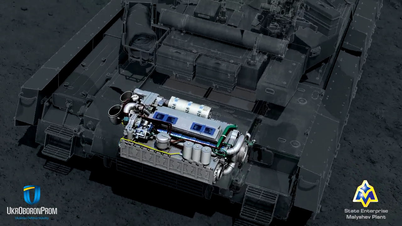 Glavcom: 6TD-2E ukrainian tank engine