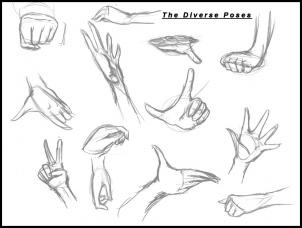 Membuat gambar tangan anime - Anime Sharing