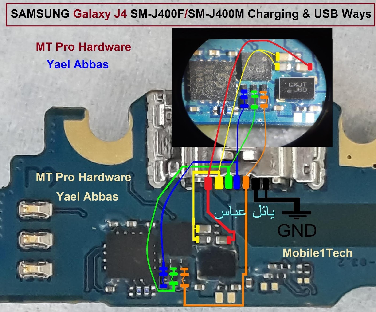 SAMSUNG SM-J400F CHARGING&USB WAYS