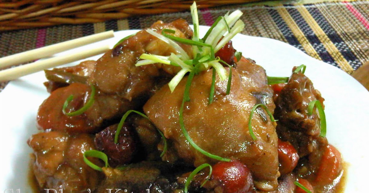 Melley Mey's Kitchen : ~ Resipi Double-Boiled Ayam Masak Kicap