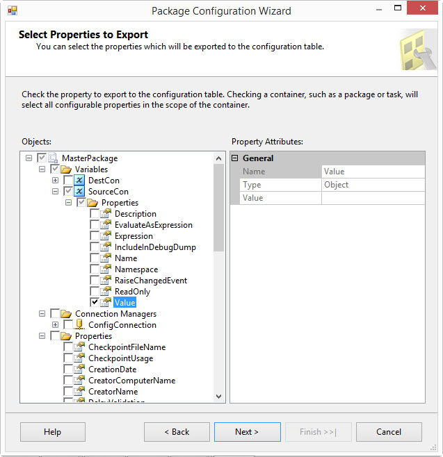 SSIS – Combination of Parent Package Configuration and SQL Server Package Configuration along ...