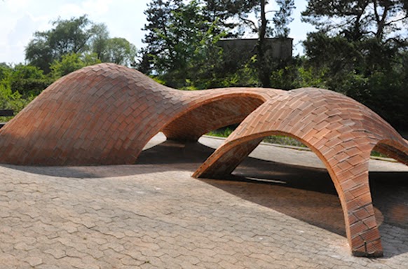 MAD: Blythe House: Freeform Catalan Thin-tile vault